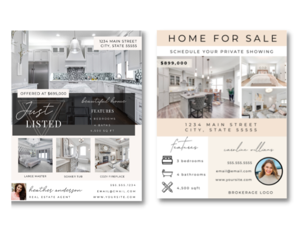 The Best Real Estate Marketing Templates For Agents + 16 Free Bonus ...