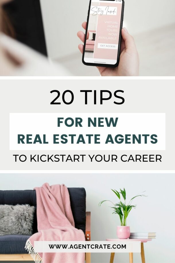 20 TIPS FOR NEW REAL ESTATE AGENTS TO KICKSTART YOUR CAREER