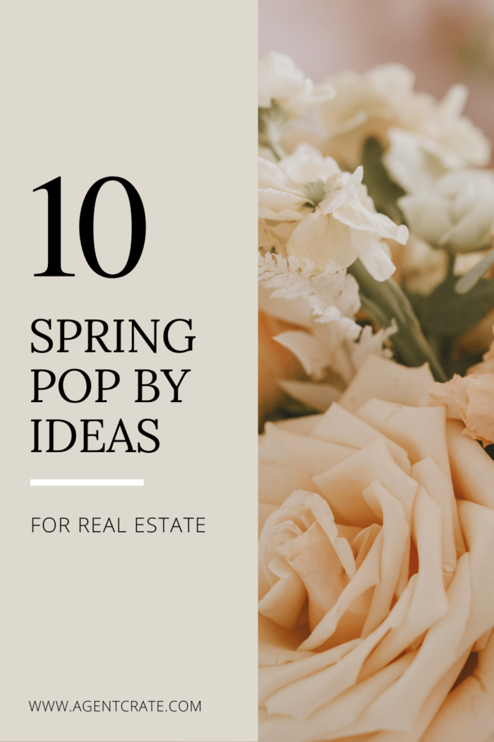 FUN REAL ESTATE POP BY IDEAS FOR SPRING