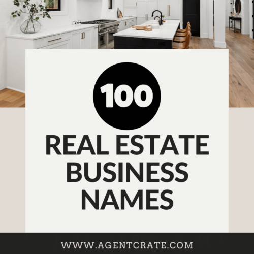 100 REAL ESTATE BUSINESS NAMES TO INSPIRE YOU - Agent Crate