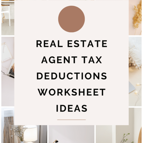 HOW TO BUDGET AS A REAL ESTATE AGENT