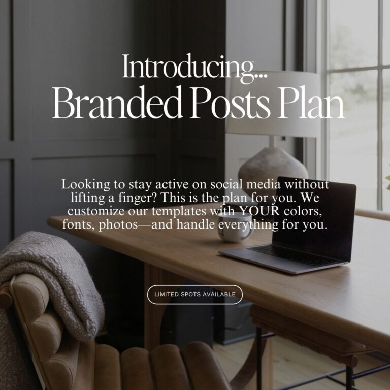 Branded Posts Plan - Agent Crate